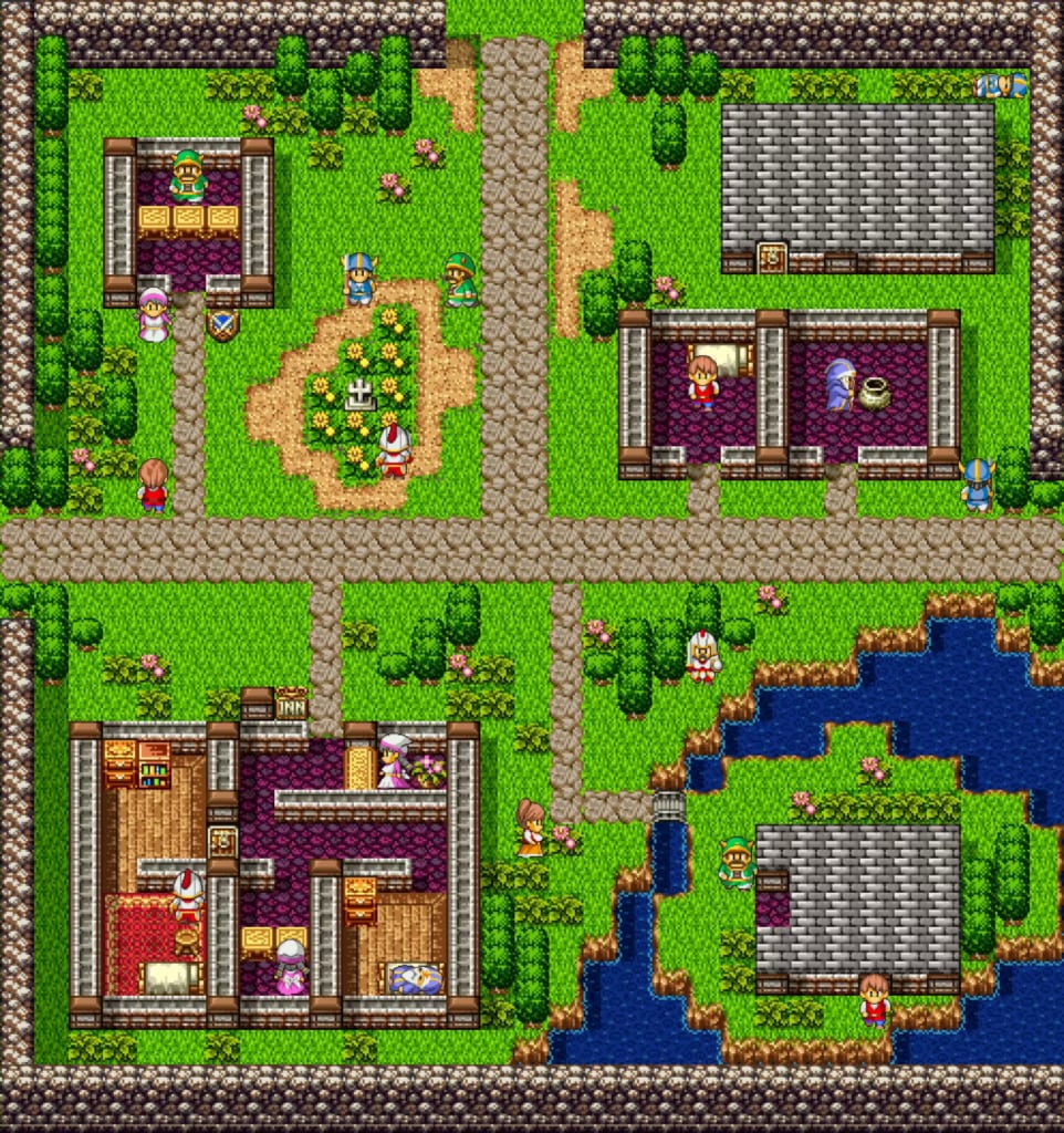 【ドラクエ1】ストーリー攻略チャート・ワールド＆ダンジョンマップ【DQ1】 – 攻略大百科