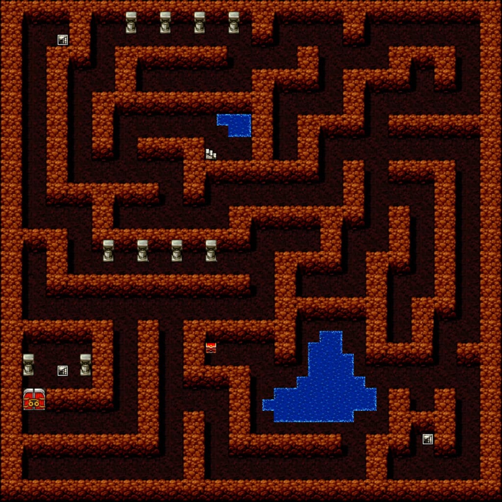 【ドラクエ1】ストーリー攻略チャート・ワールド＆ダンジョンマップ【DQ1】 – 攻略大百科