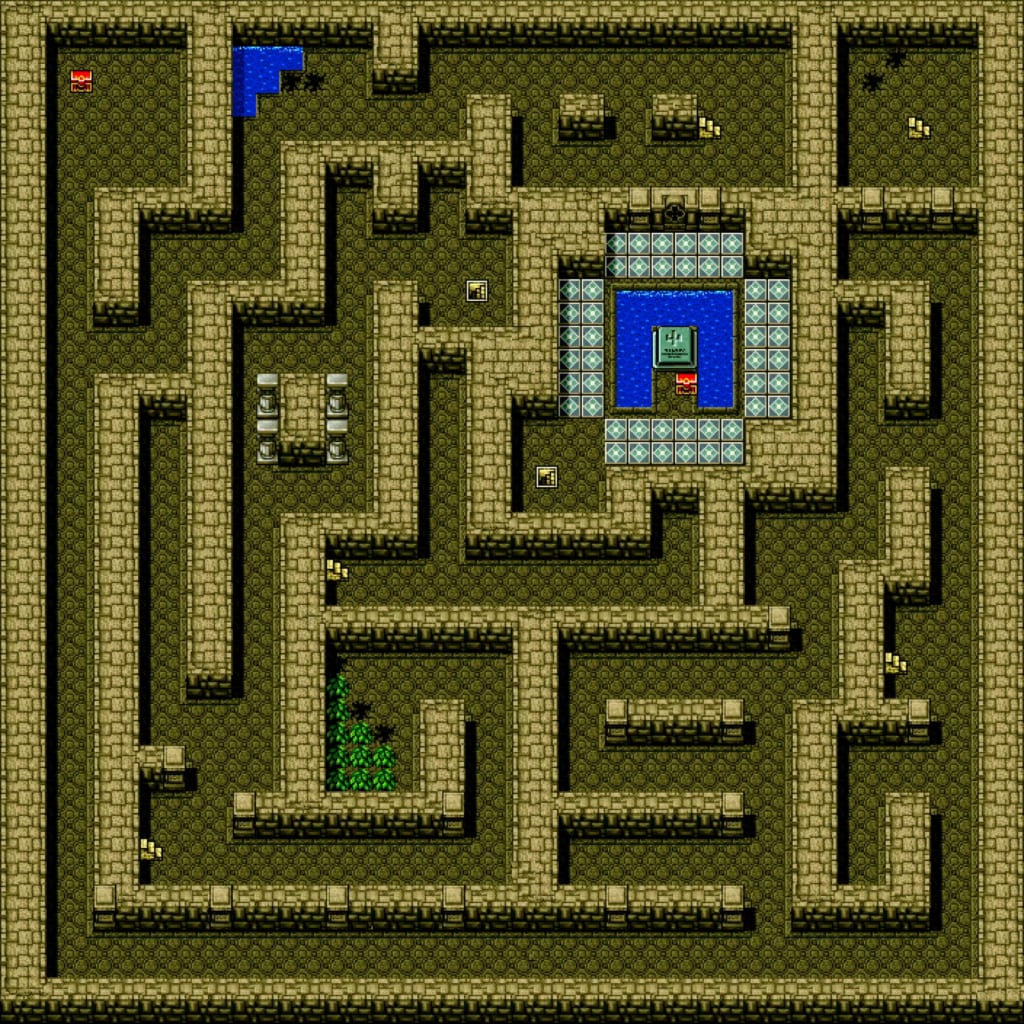 【ドラクエ1】ストーリー攻略チャート・ワールド＆ダンジョンマップ【DQ1】 – 攻略大百科