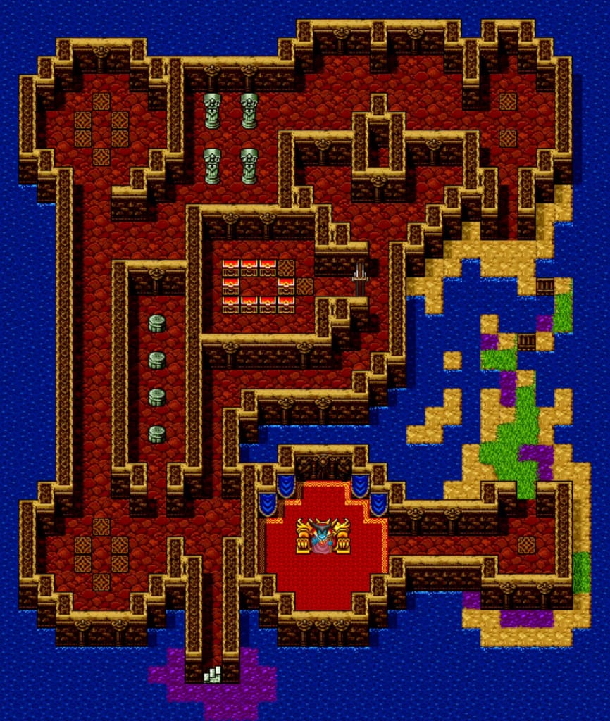 【ドラクエ1】ストーリー攻略チャート・ワールド＆ダンジョンマップ【DQ1】 – 攻略大百科